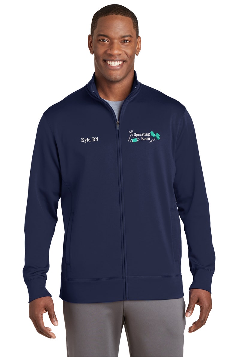 Men's/unisex Operating Room Nurse Jacket | OR Nurse Jacket | Surgery ...