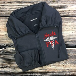 Physical Therapist Assistant Jacket | Zip PTA Jacket | Pta Zip ...