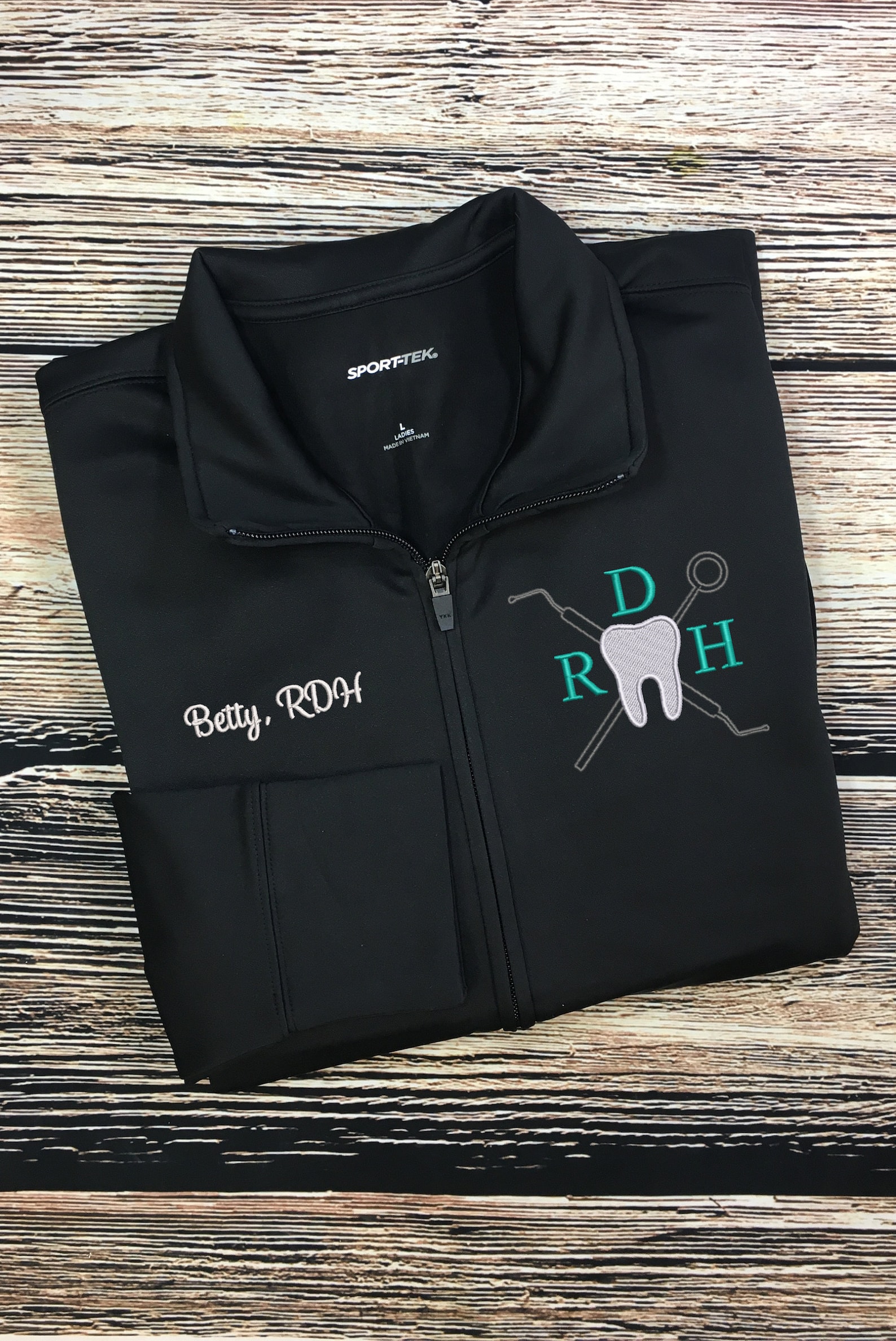Registered Dental Hygienist Jacket | RDH Sweatshirt | Dental Assistant ...