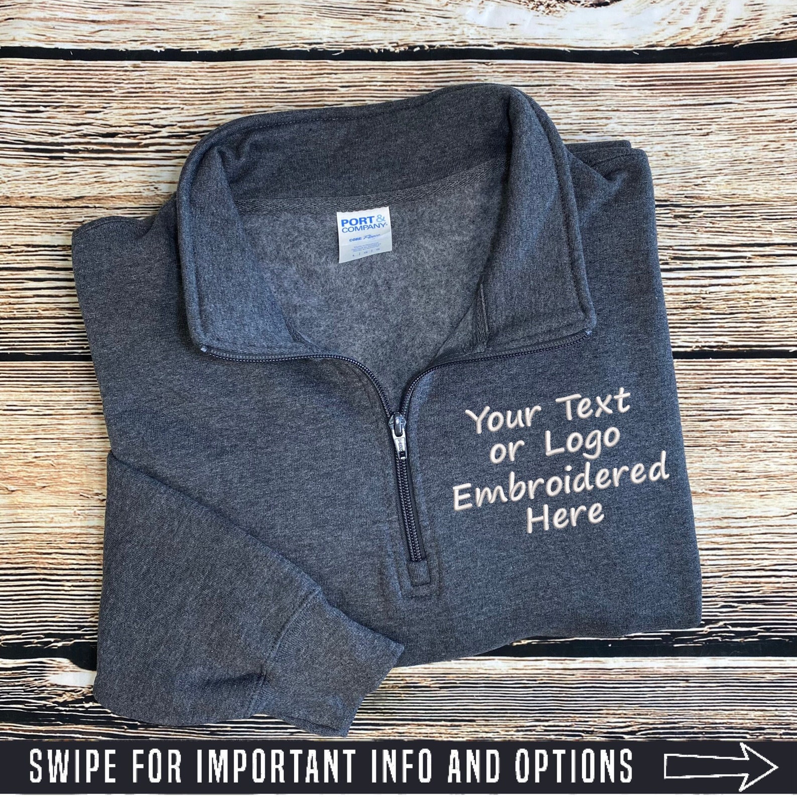 Your Company Custom Sweatshirt Logo Sweatshirt Custom Text - Etsy