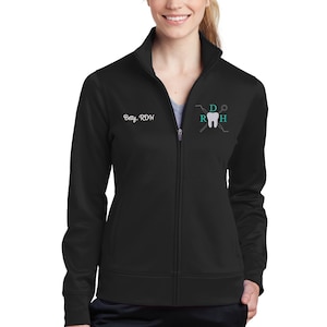 Registered Dental Hygienist Jacket | RDH Sweatshirt | Dental Assistant ...