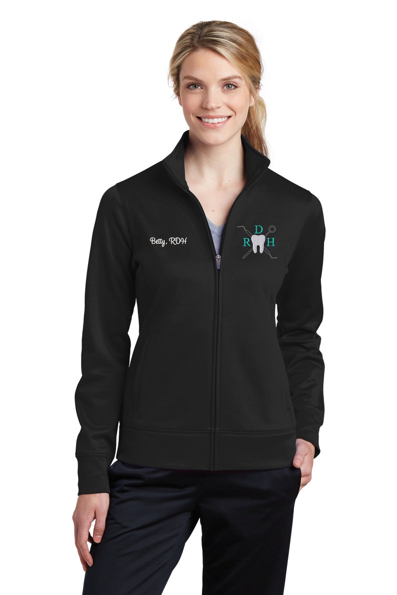 Registered Dental Hygienist Jacket | RDH Sweatshirt | Dental Assistant ...
