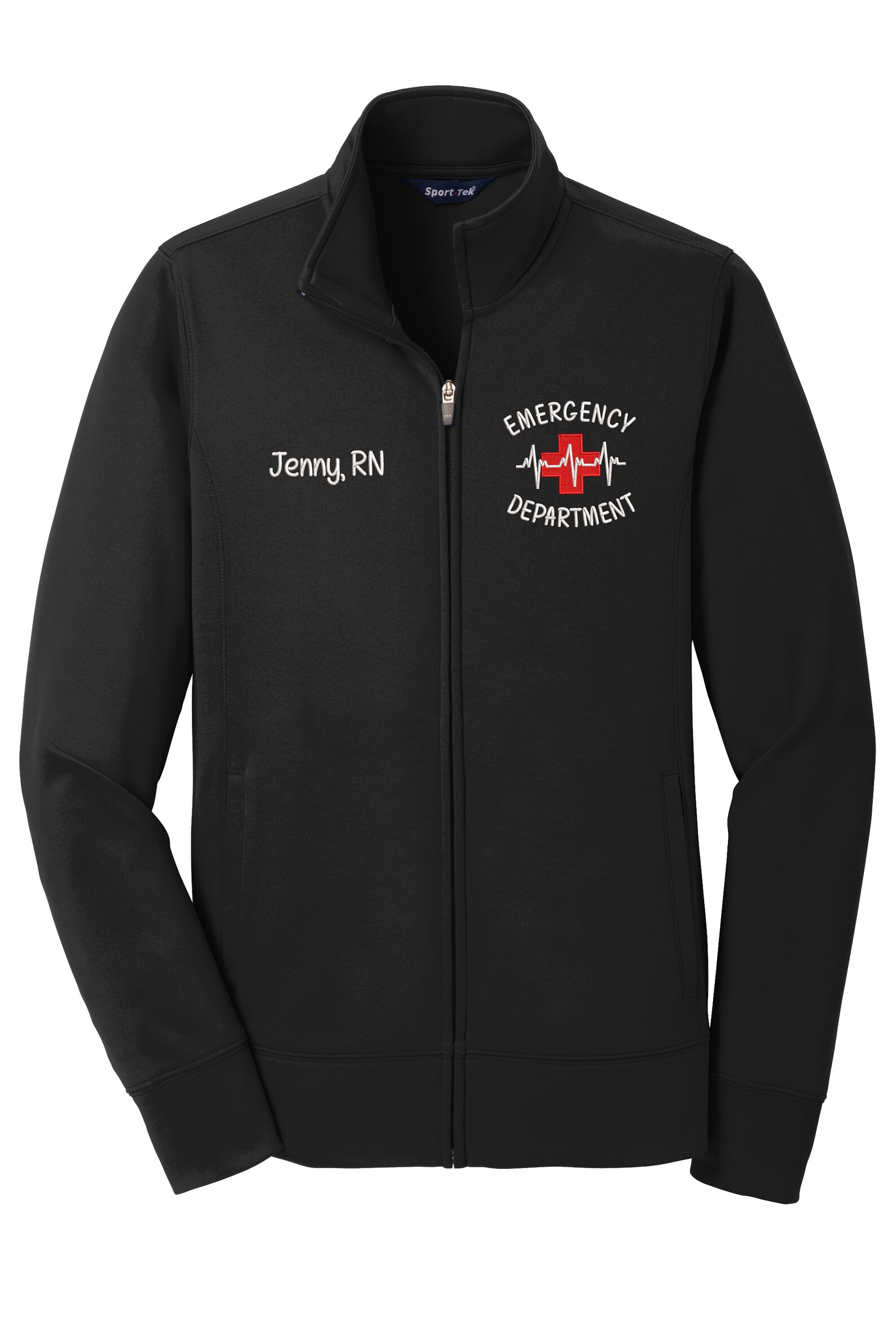 Nurse Jacket Emergency Department Nurse Jacket RN Zip - Etsy