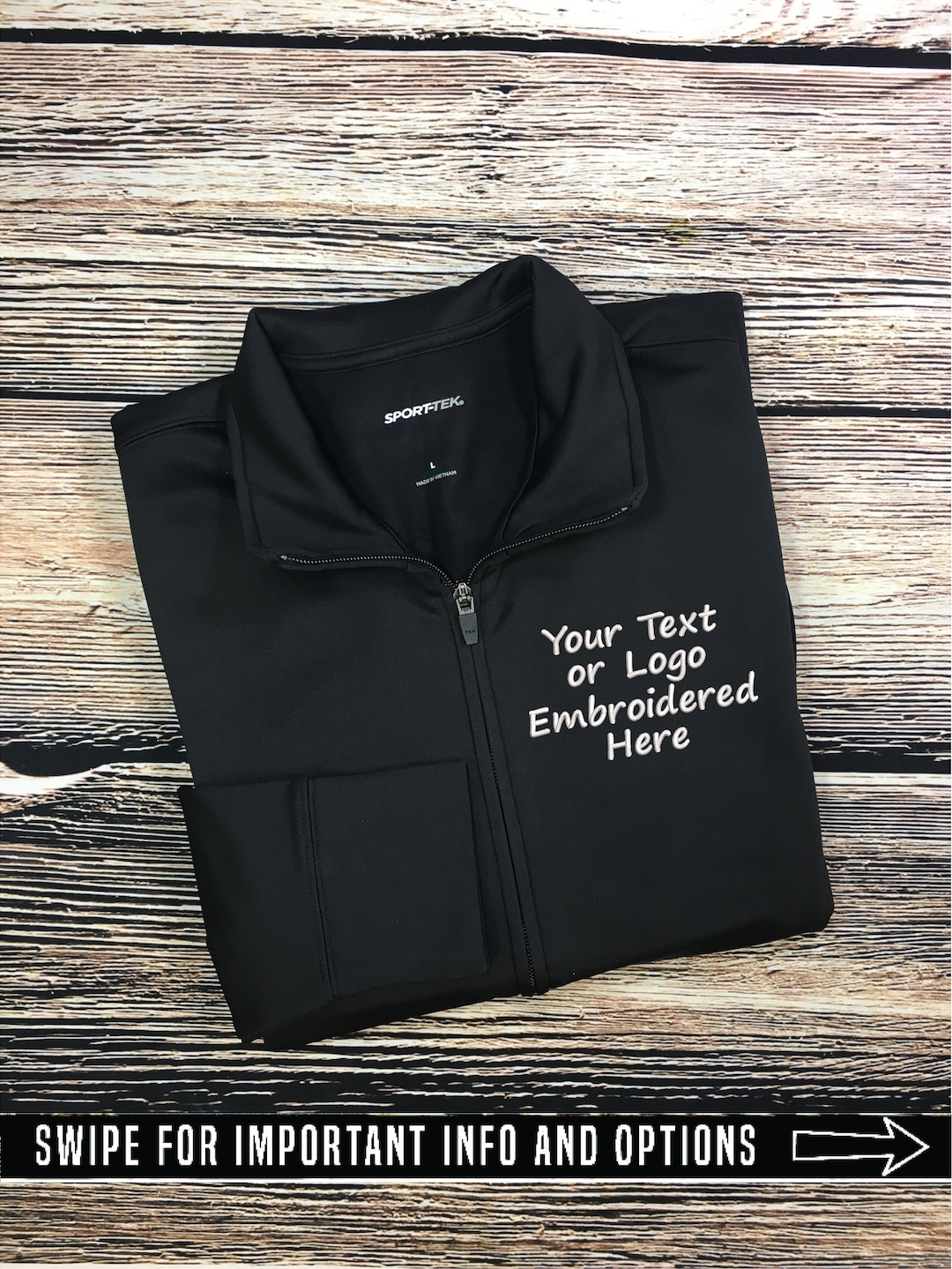 MENS/UNISEX Your Company Custom Zip up Jacket | Logo Jacket | Custom ...