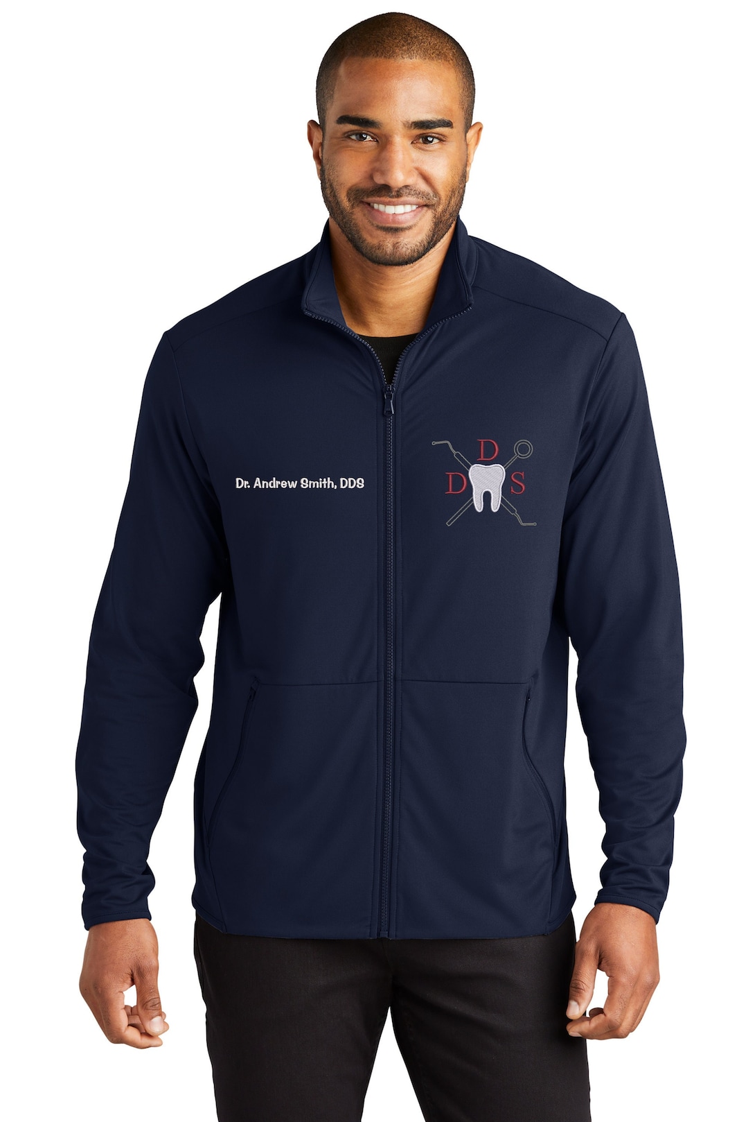 Dentist Full Zip Jacket | DDS Sweatshirt | Doctor of Dental Surgery ...