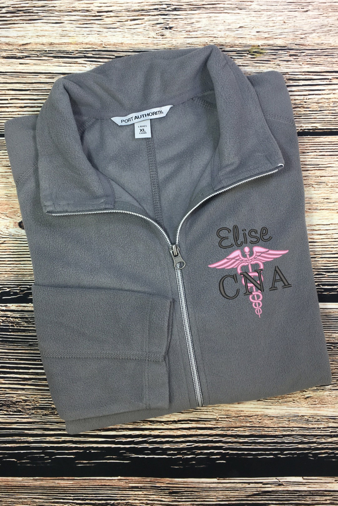 CNA Lightweight Fleece Jacket | Certified Nursing Assistant | Nurse ...