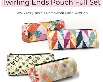 Half Square Triangle Pouch Downloadable PDF Pattern - Etsy Australia