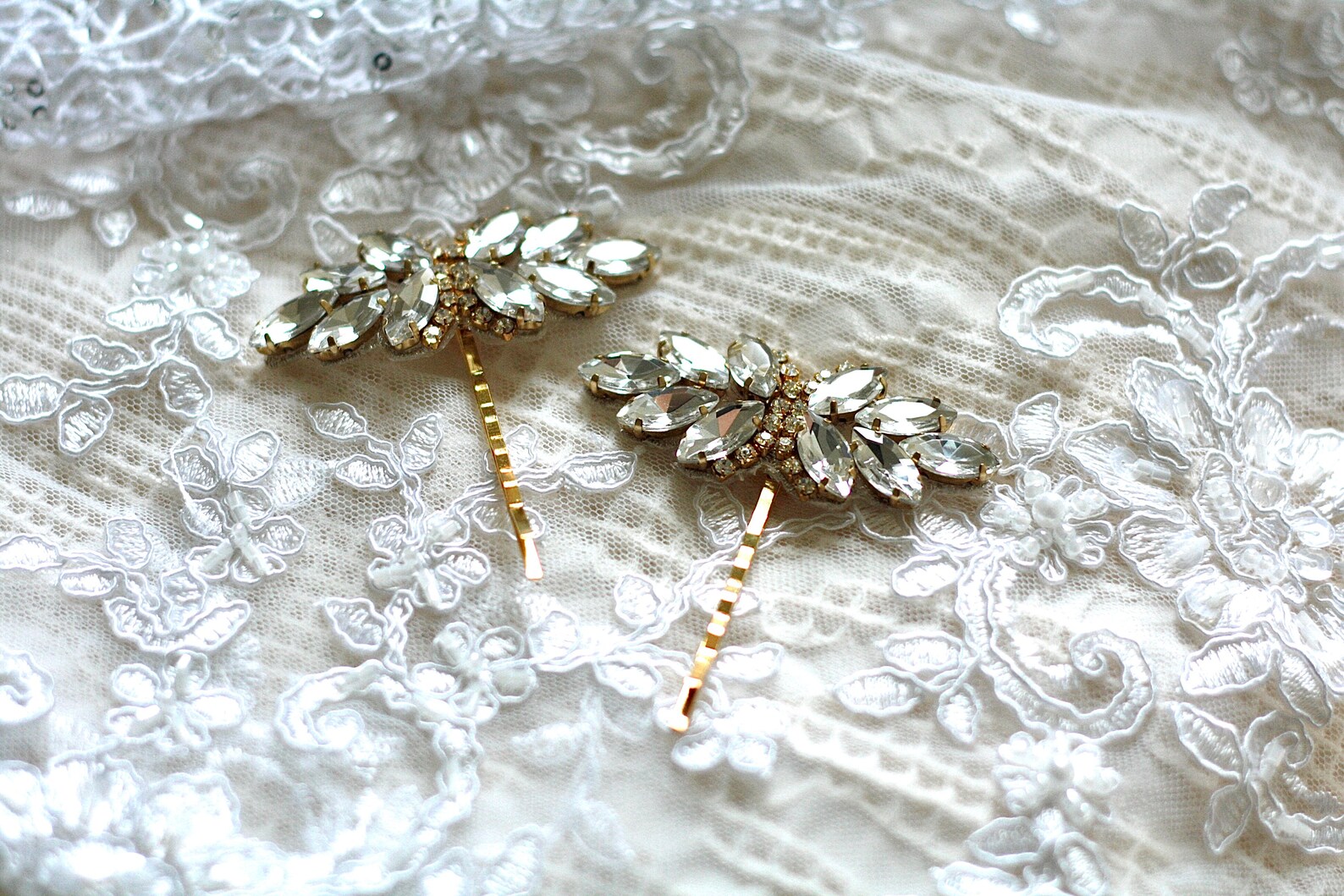 Gold Hair Pins Hair Pin Gold Rhinestone Hair Pin Gold Hair | Etsy