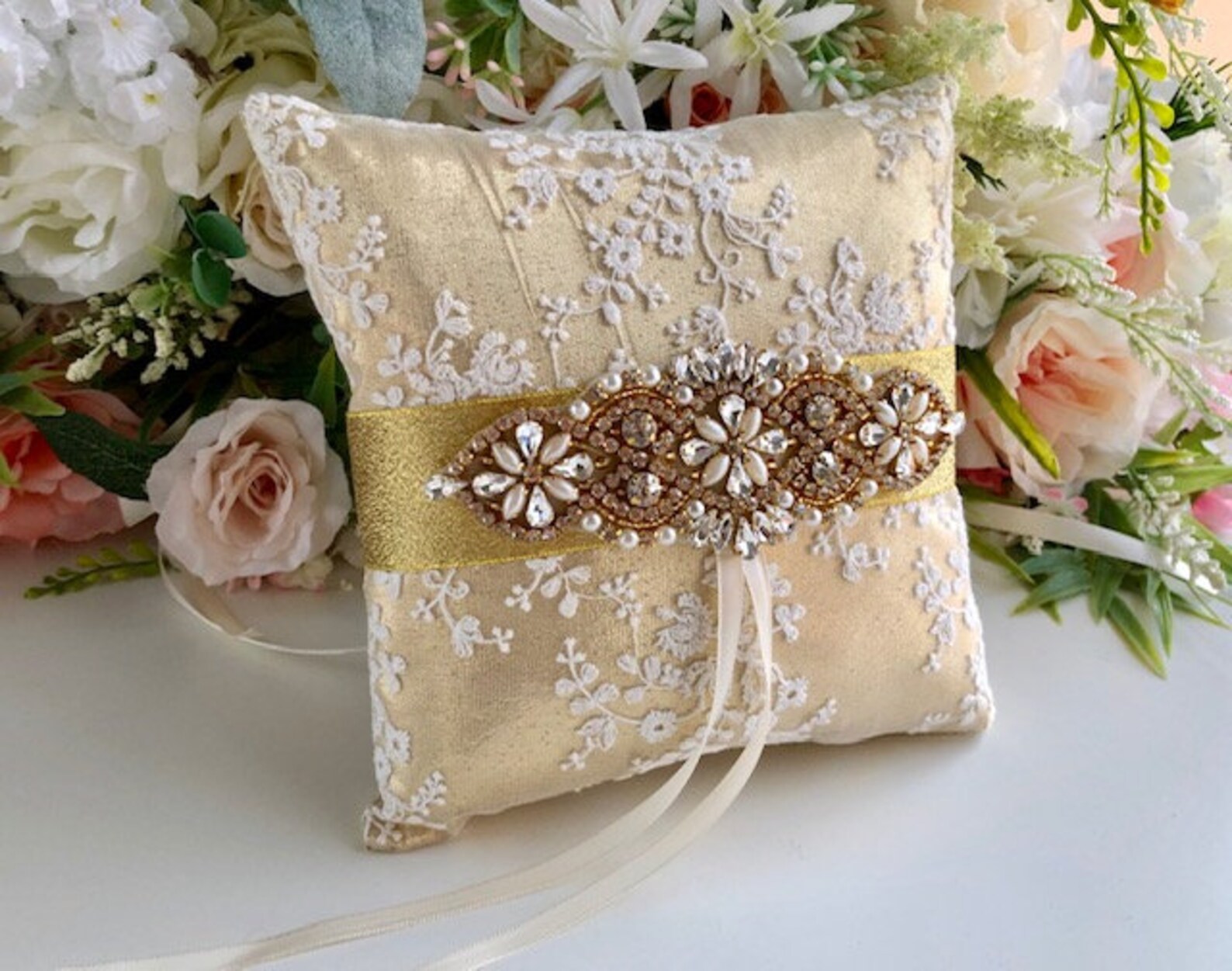 Gold Guest Book With Pen Wedding Guest Book Wedding - Etsy