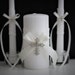 Wedding Unity Candle Set, Church Candles, Wedding Candles Lace Unity ...