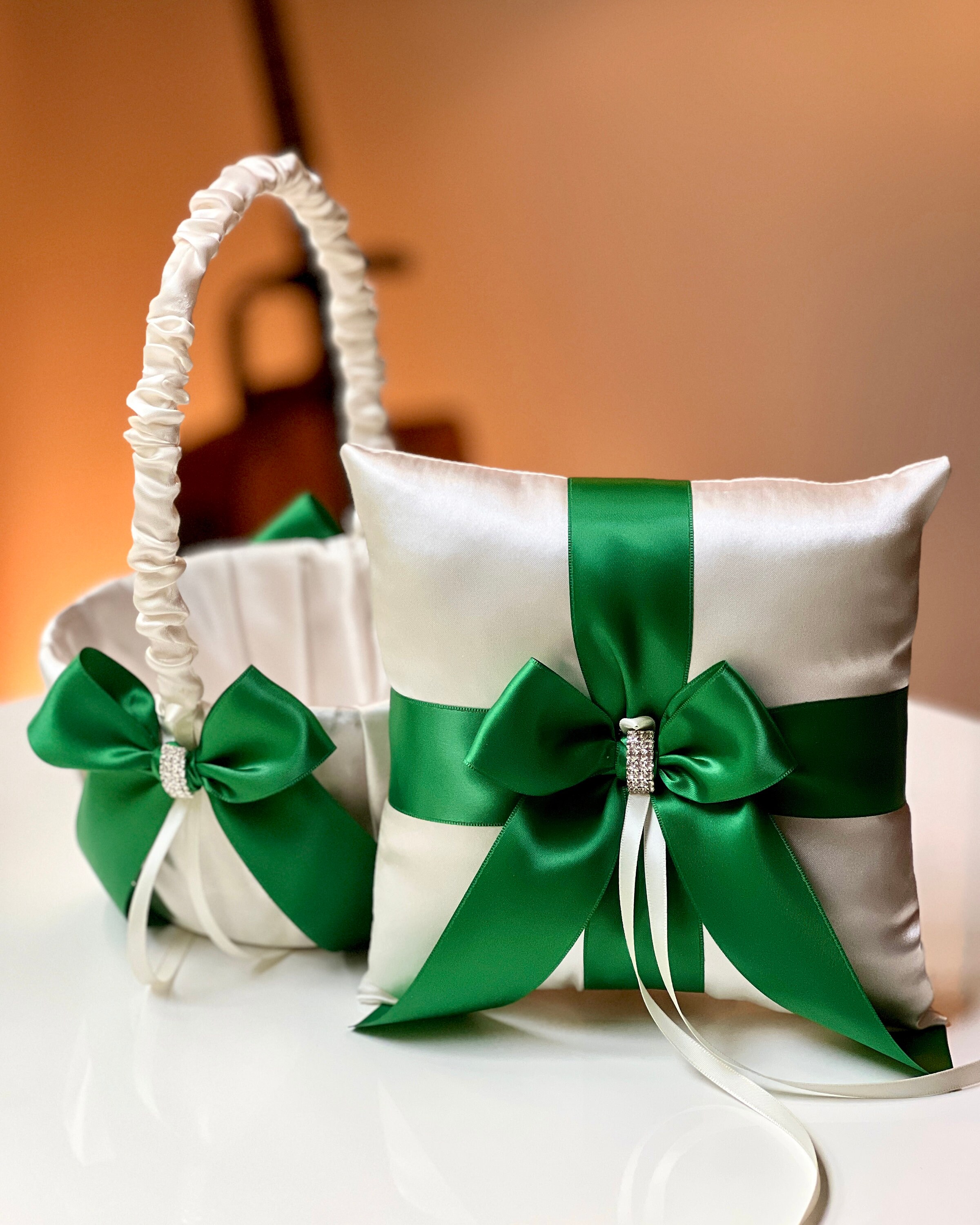 Cake Serving Set Emerald Wedding Cake Server, Green Cake Server Set ...