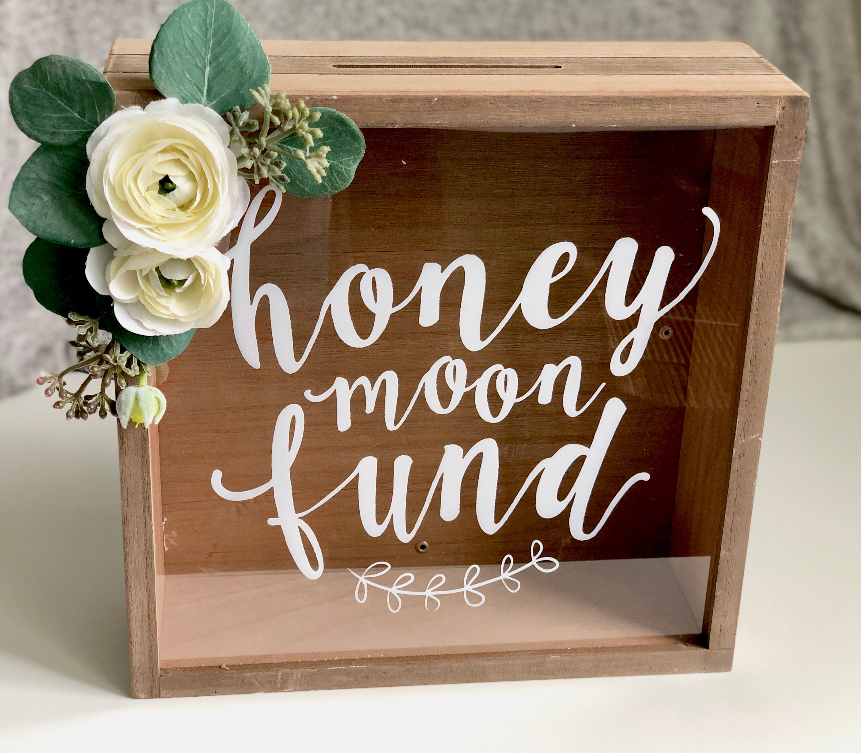 Rustic Money Box Wedding Money Box Large Wedding Card Box - Etsy