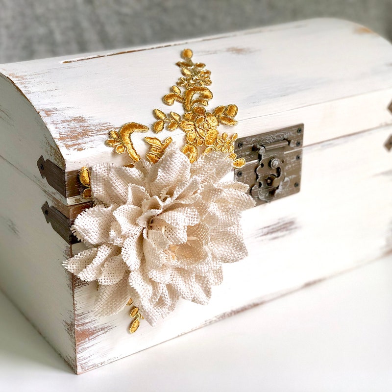Rustic Card Box - Etsy