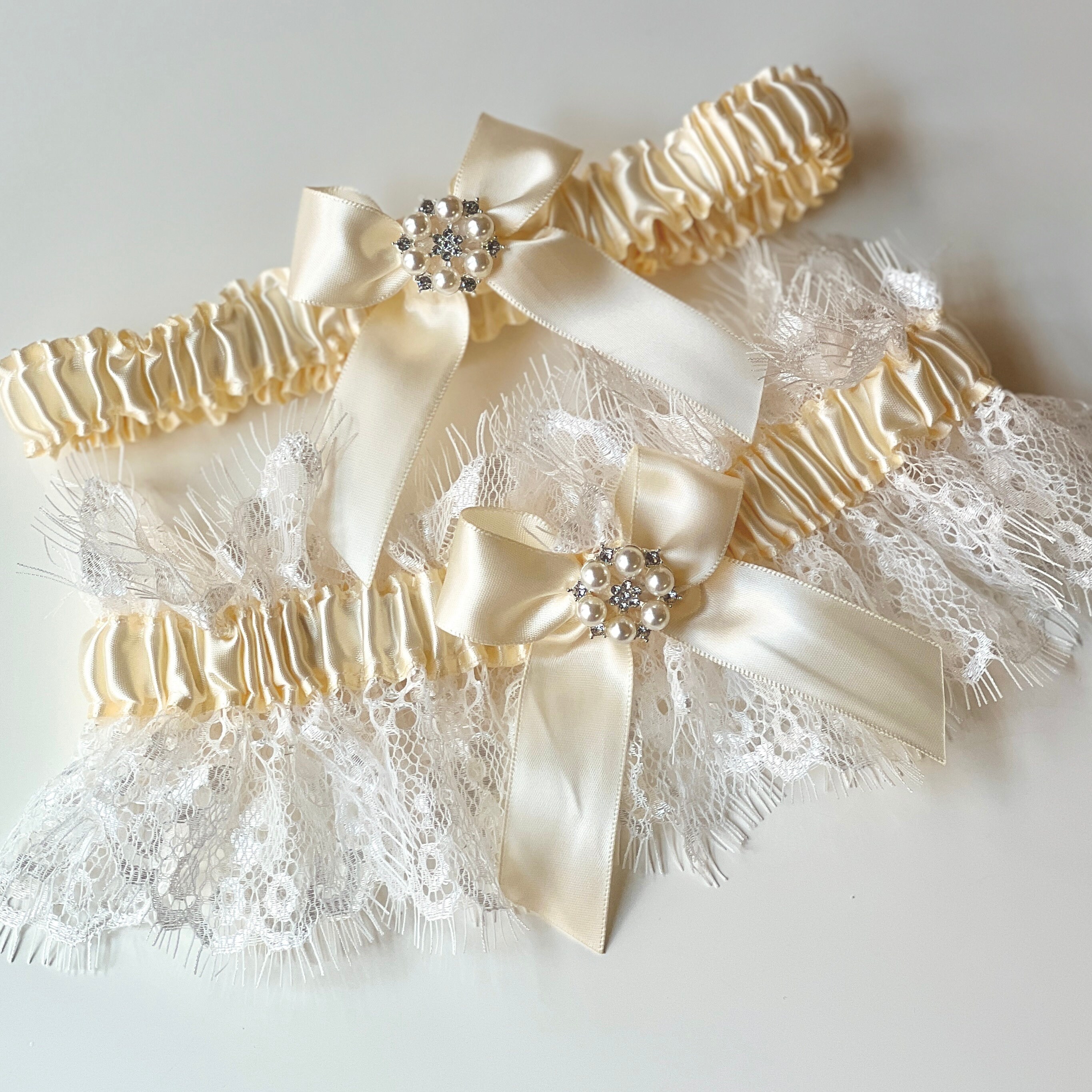 Ivory Flower Girl Basket Ring Bearer Pillow Unity Candles Bridal ...