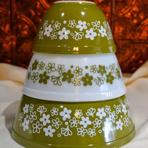 New in Original Box Pyrex Spring Blossom Nesting Bowls, Pyrex Spring ...