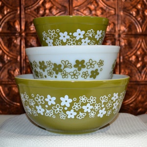 New in Original Box Pyrex Spring Blossom Nesting Bowls, Pyrex Spring ...