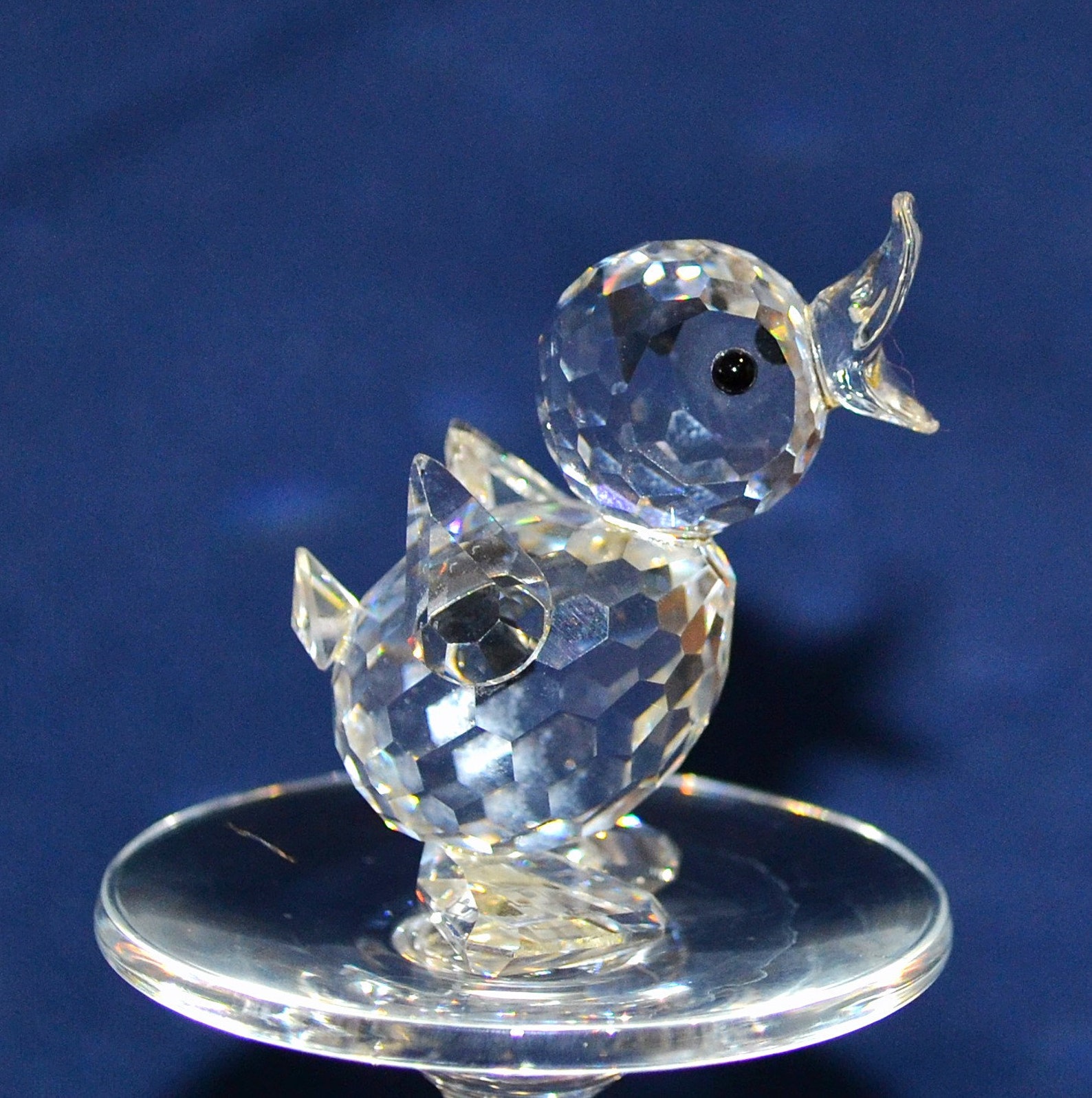 Swarovski Crystal Standing Duck Figurine Crystal Baby Duck | Etsy