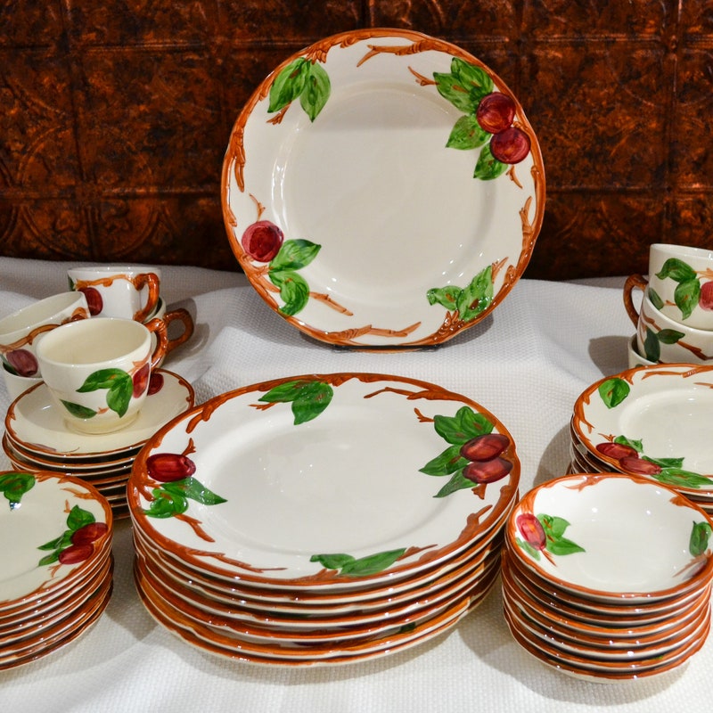 Franciscan Apple Ware - Etsy