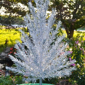 Restored 4ft Evergleam Aluminum Christmas Tree - Original Box & Stand ...