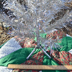 Restored Vintage 4 Ft Evergleam Aluminum Christmas Tree, Evergleam Pom ...