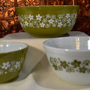 New in Original Box Pyrex Spring Blossom Nesting Bowls, Pyrex Spring ...
