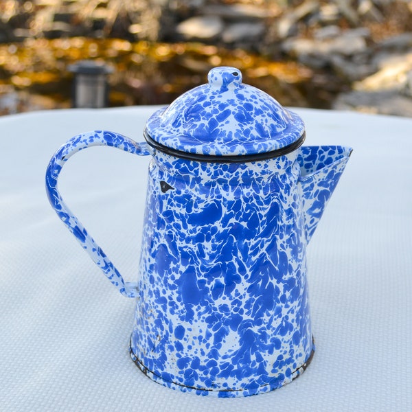 Enamel Coffee Pot - Etsy