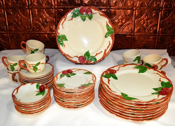 Franciscan Apple Dinnerware 50 Piece Set Franciscan Apple - Etsy
