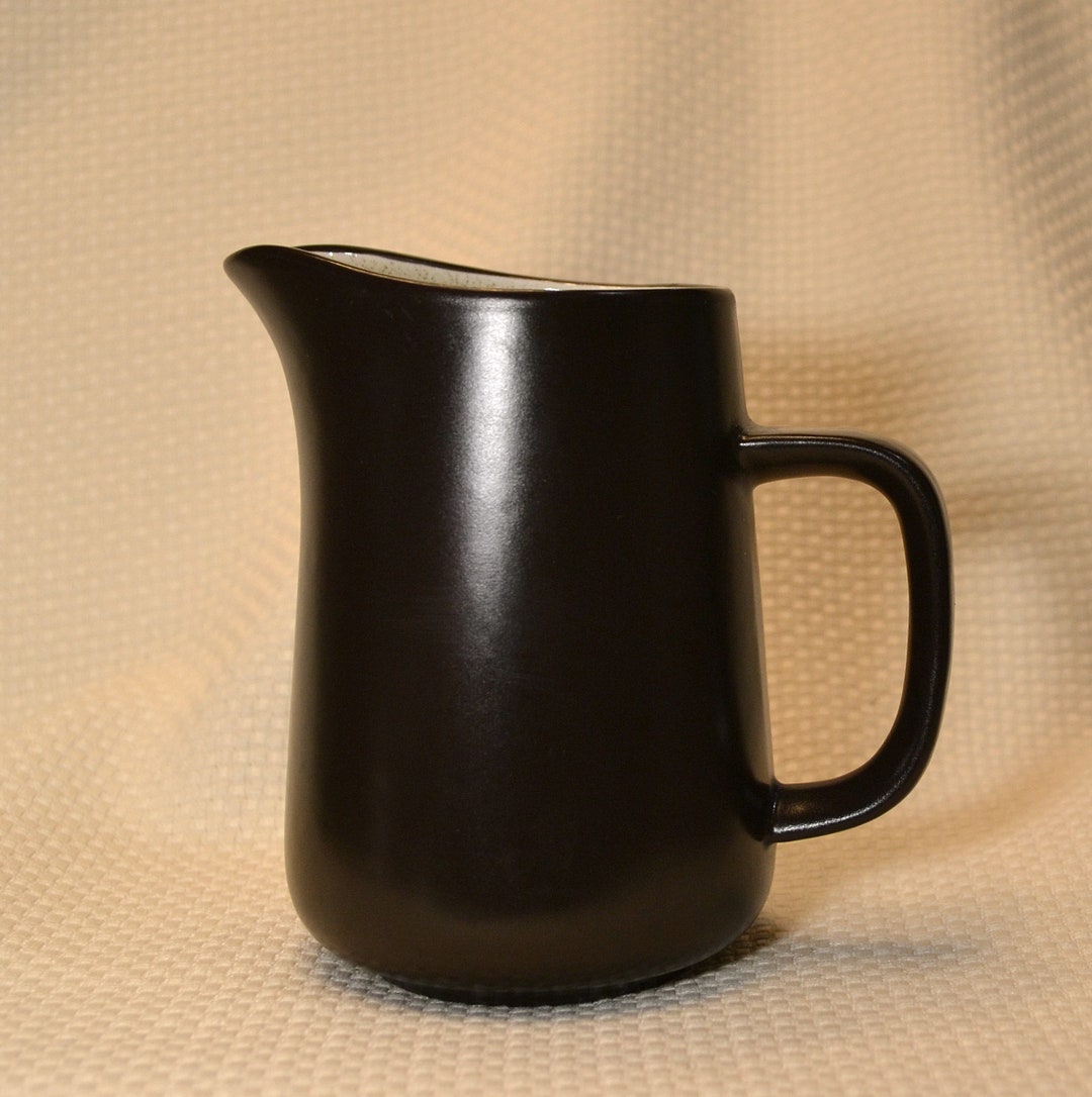 Mikasa Terra Stone Cream Pitcher: Vanilla Stoneware - Etsy