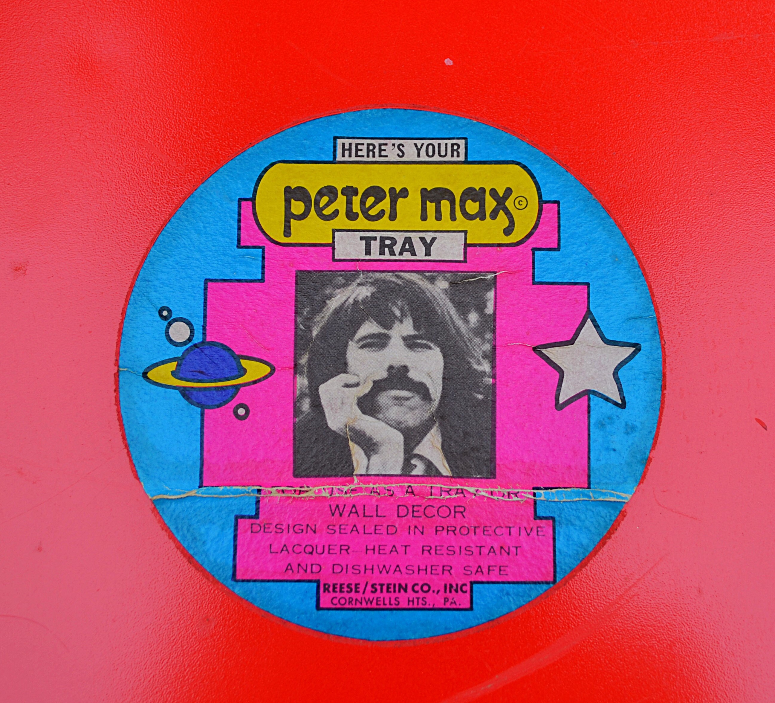 Peter Max Butterfly Tray Peter Max Butterfly Girl Serving - Etsy