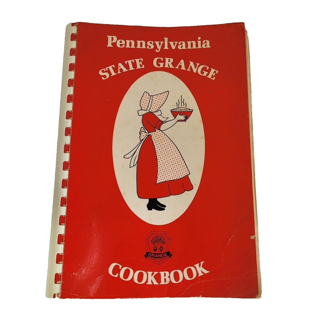 Vintage Pennsylvania State Grange Cookbook 1500 Recipes - Etsy