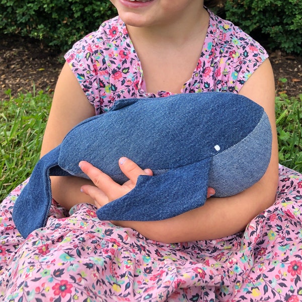 Denim Whale - Etsy