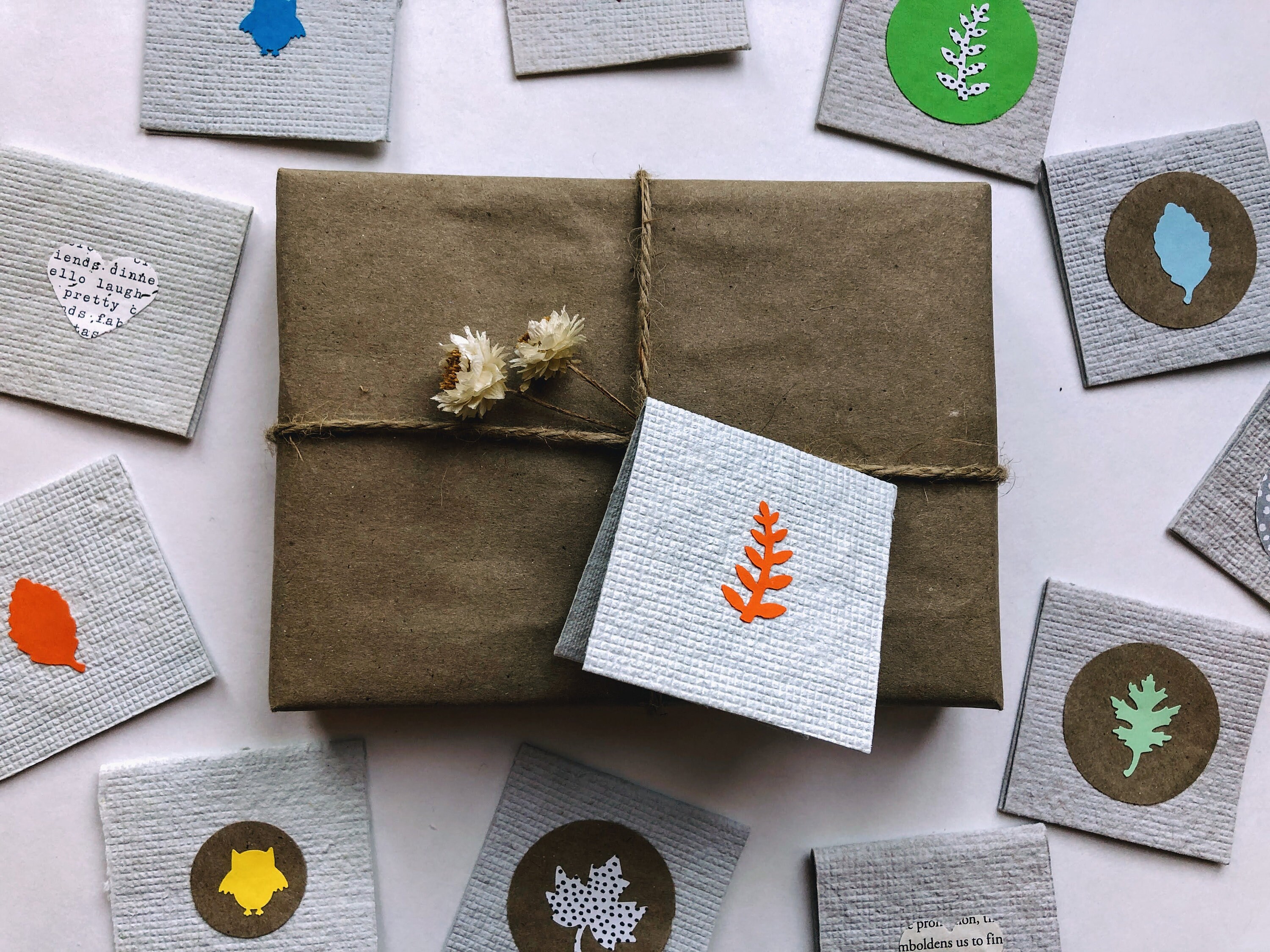 Tent Card Gift Tags. Handmade in Haiti. Gift Wrapping | Etsy