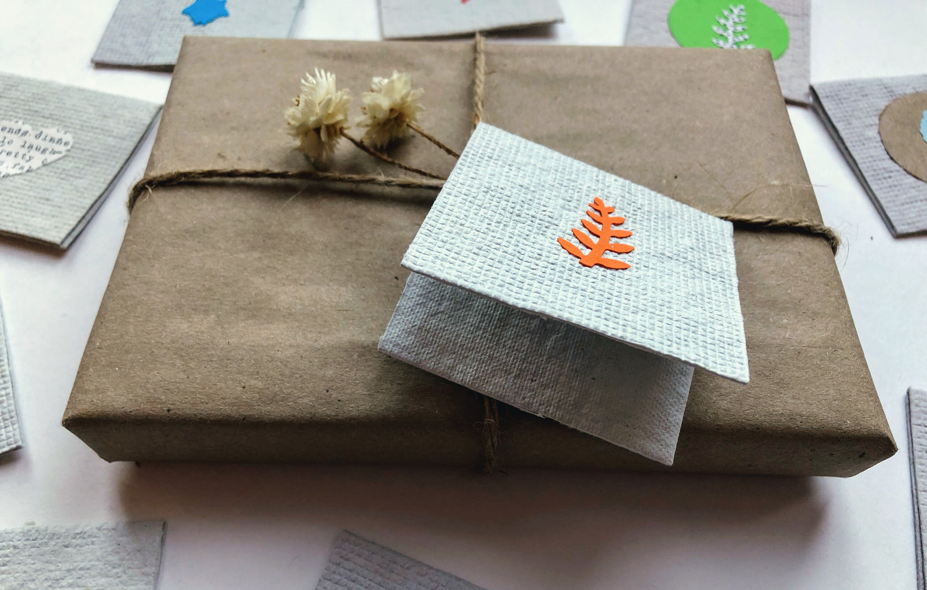 Tent Card Gift Tags. Handmade in Haiti. Gift Wrapping | Etsy