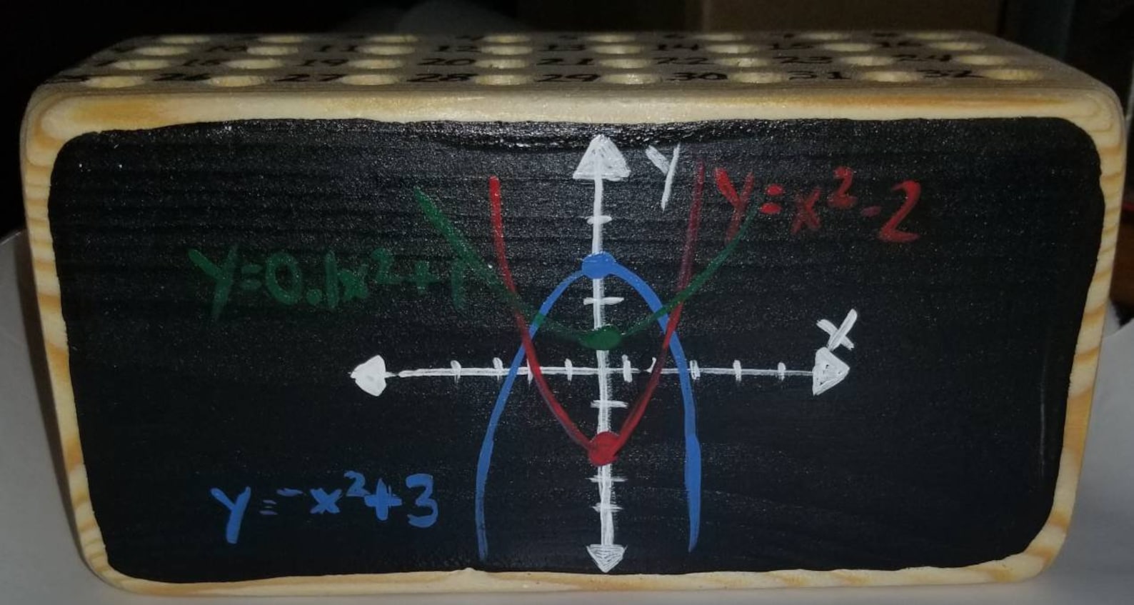 Stylus Holder Classroom Tablet Pen Block Sharpie Desk Block | Etsy