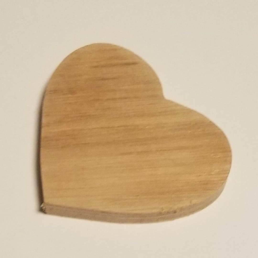 Heart Cut Outs, Plywood Hearts, Craft Shapes, Craft Supply, Hobby Tool ...