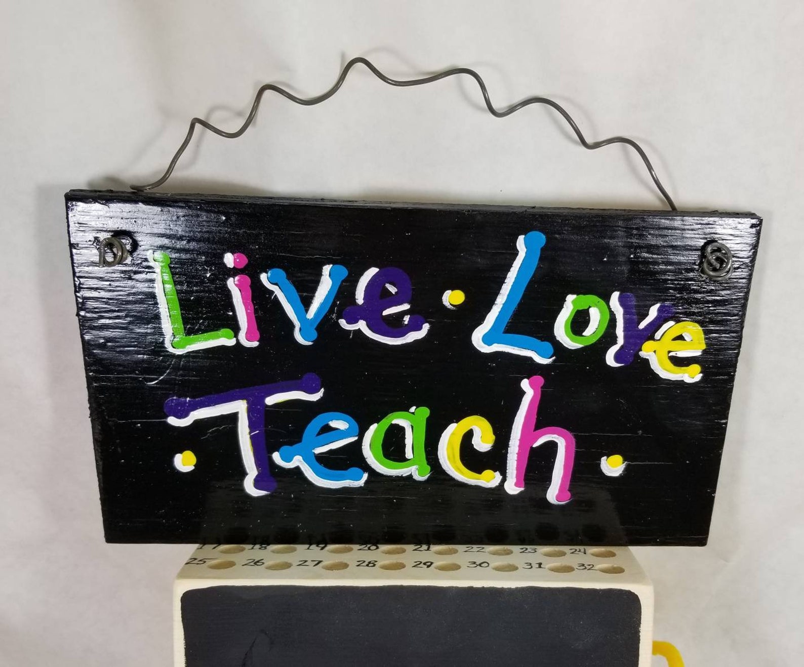 Teacher Set 1 Teacher Gift School Set Blocks Classroom - Etsy