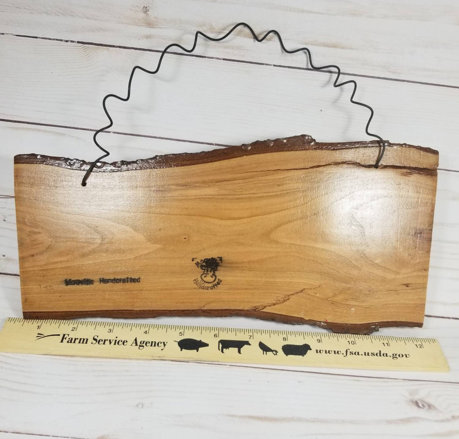 Red Truck Sign Live Edge Plum Slab Sign Wall Decor Home - Etsy