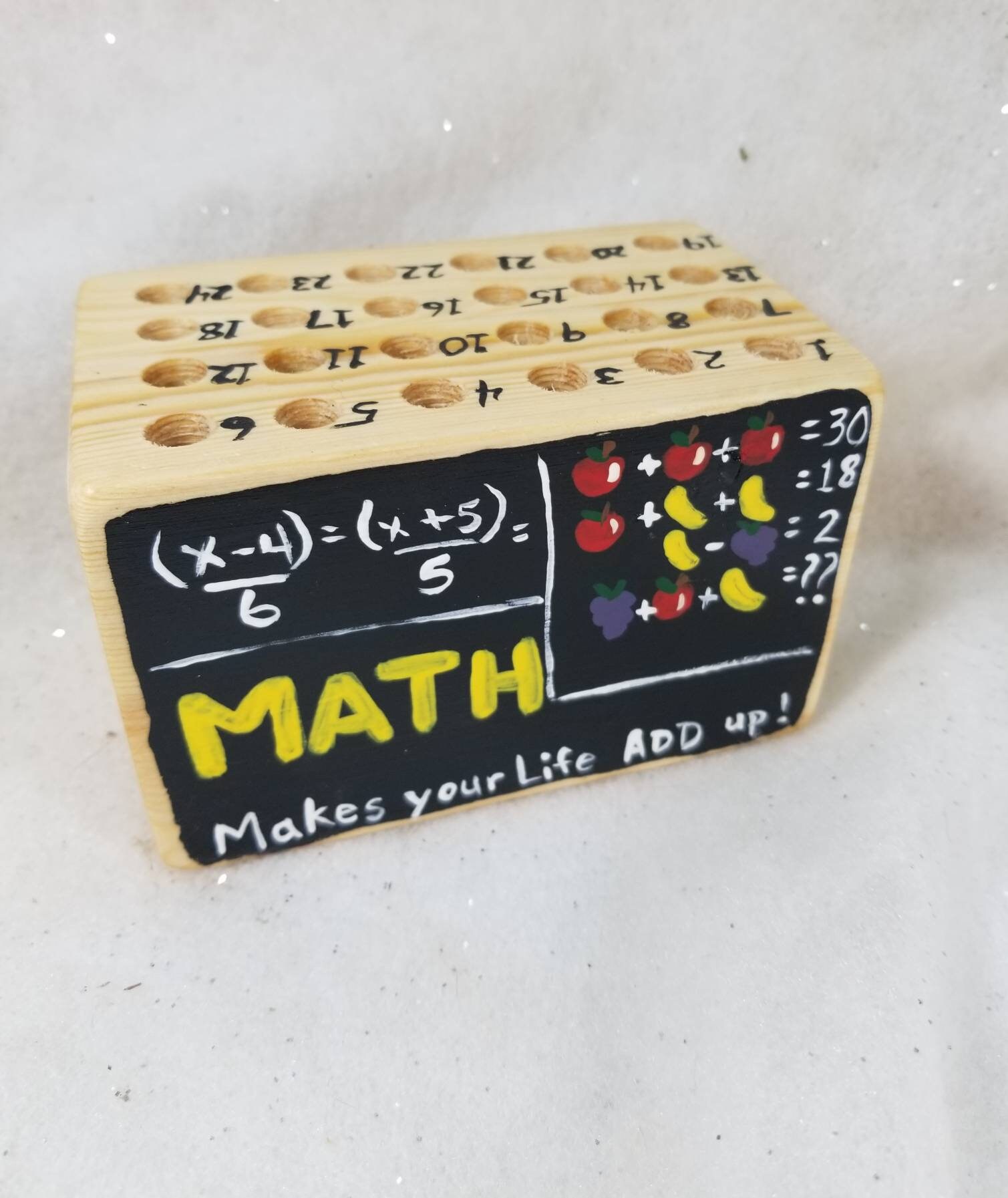 Stylus Holder, Classroom Tablet Pen Block, Sharpie Desk Block, Fat ...