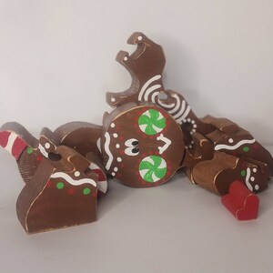 Gingerbread House, Gingerbread Man, Puzzles, Wood Decor, Holiday ...