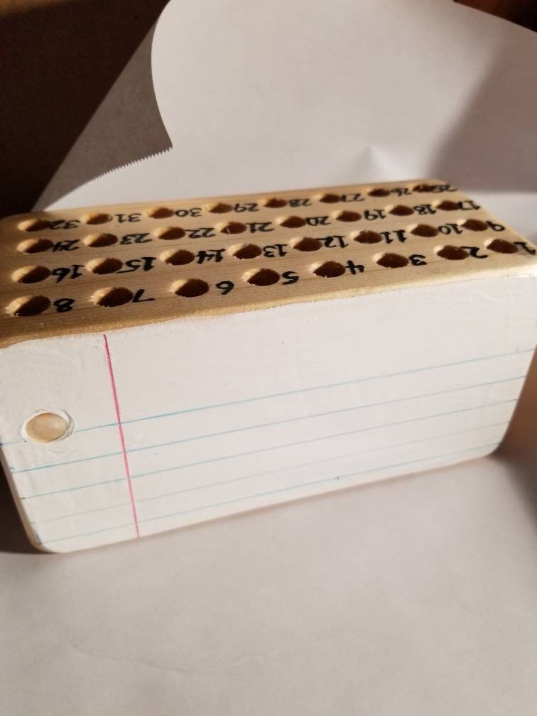 Stylus Holder Classroom Tablet Pen Block Sharpie Desk Block | Etsy