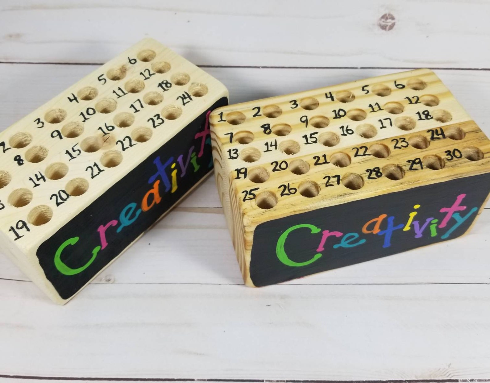 Stylus Holder, Classroom Tablet Pen Block, Sharpie Desk Block, Fat ...