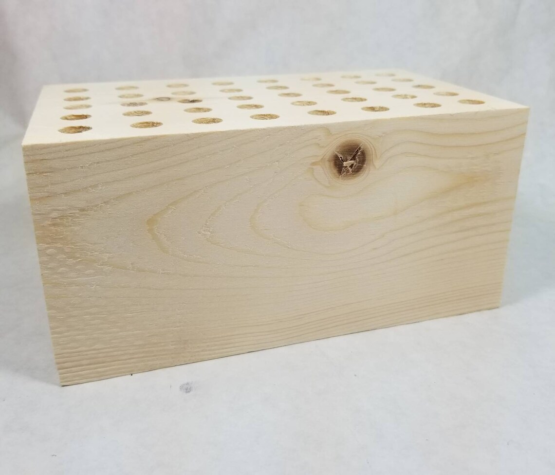 Pencil Holder Desk Block Unfinished Office Use Desk - Etsy