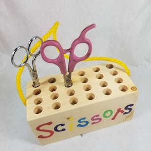 Scissors Holder, Teacher, Classroom, Carrier or Tote, Teacher Helper ...