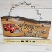 Red Truck Sign Live Edge Plum Slab Sign Wall Decor Home - Etsy