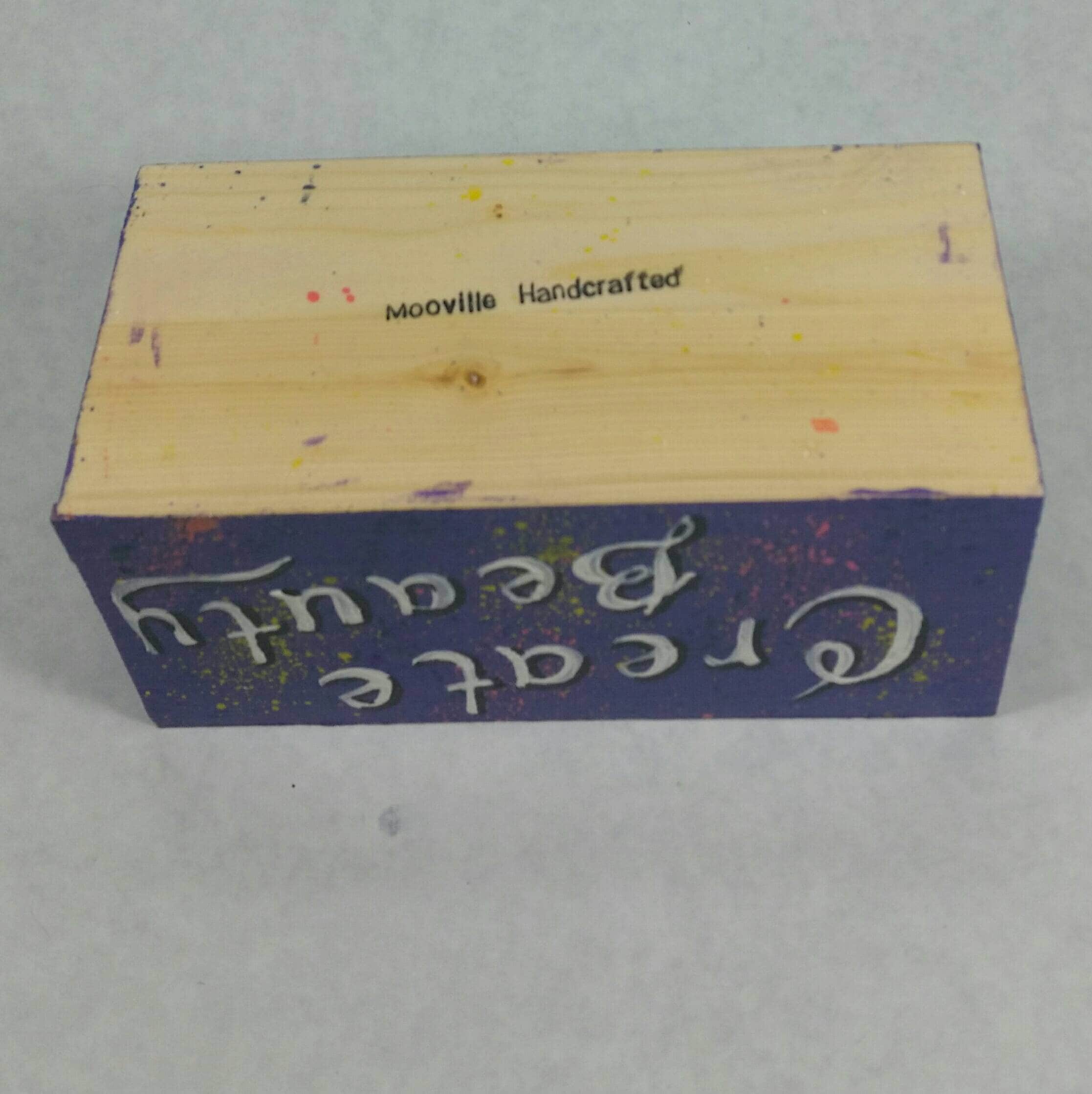 Pencil Block Pencil Holder Purple Artist Colored Pencil | Etsy