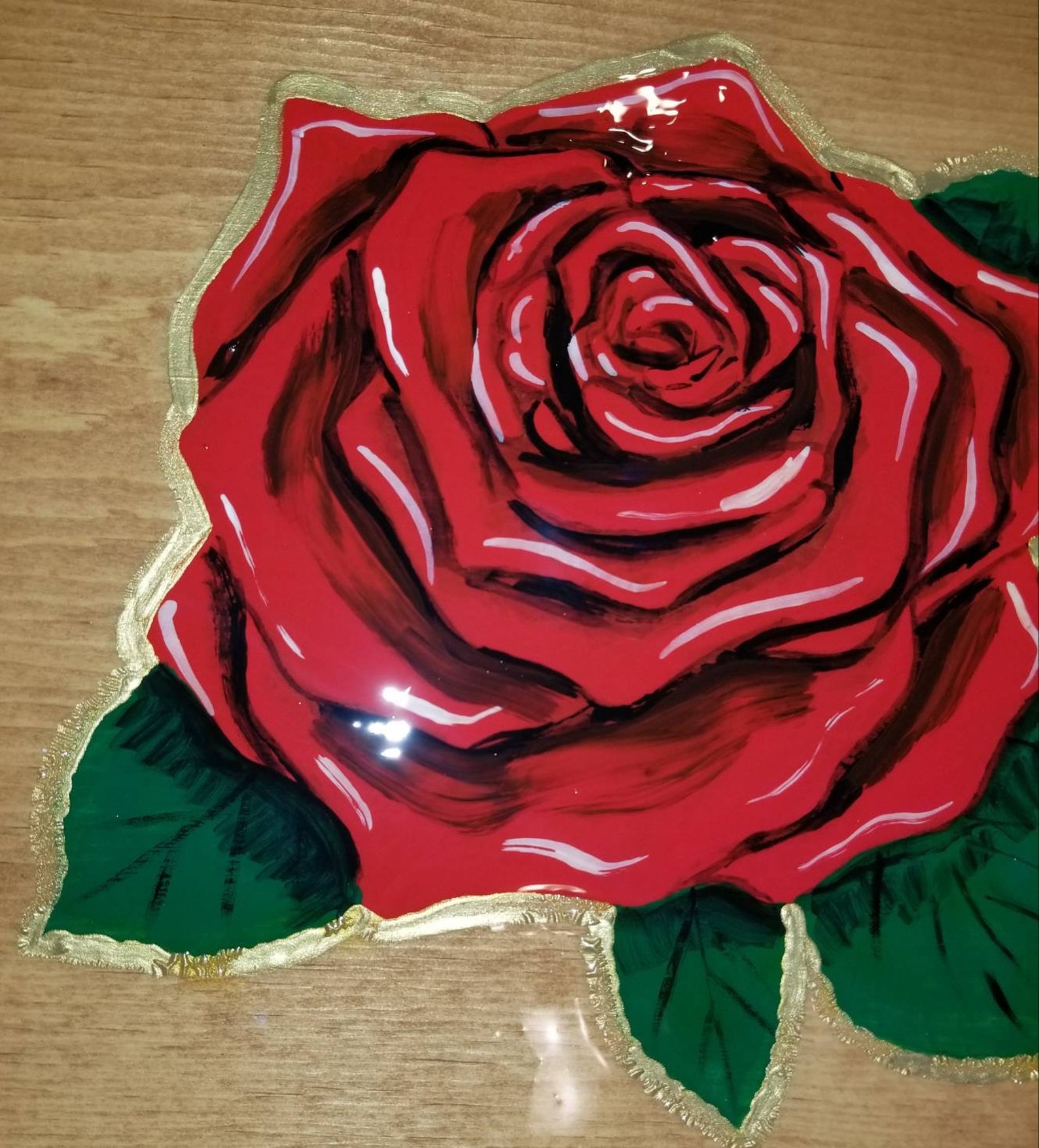 Rose Storage Box Wooden Box W Lid Mother's Day Gift - Etsy