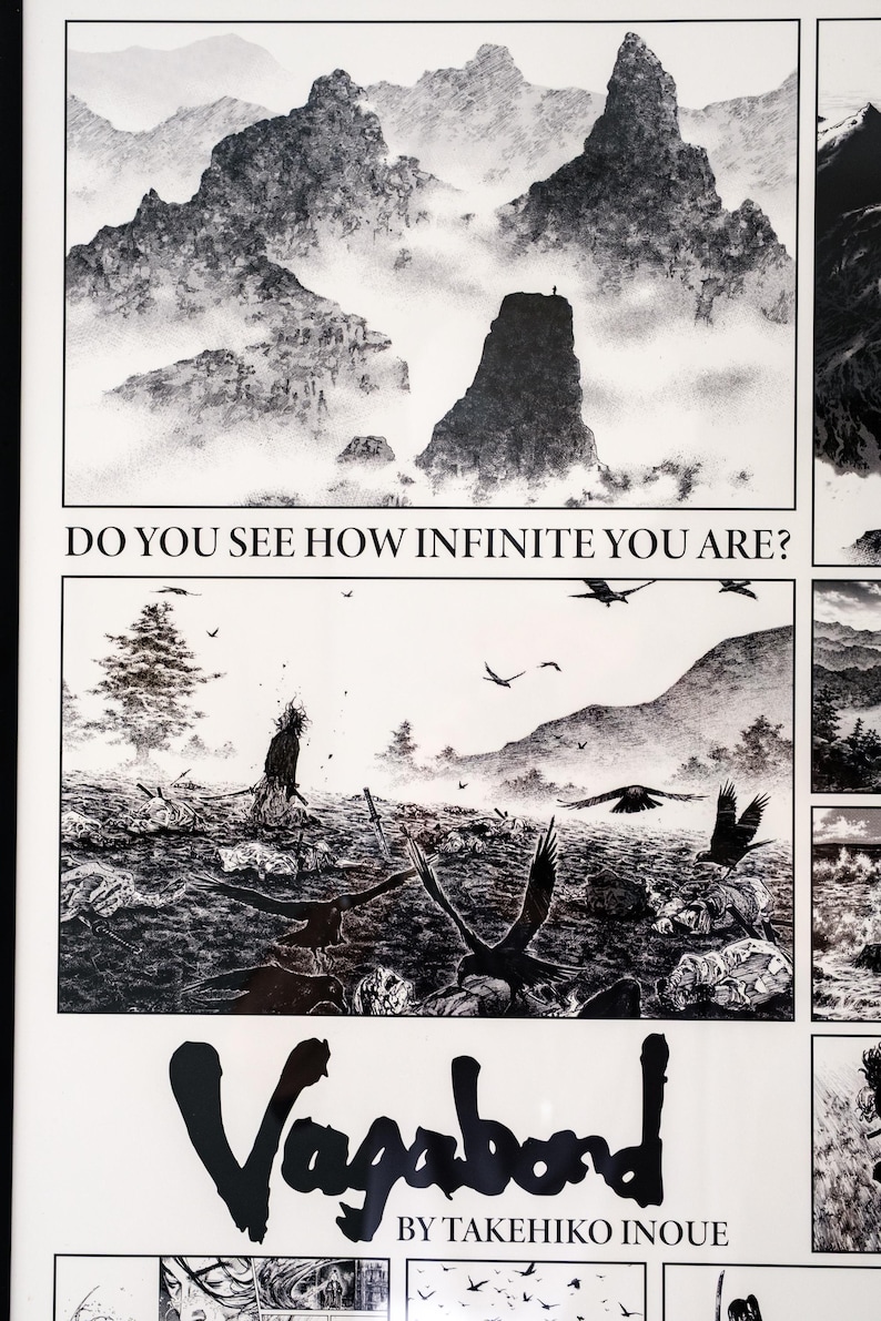 Vagabond Manga Anime Poster Wall Art | Takehiko Inoue Fine Art Print - Etsy