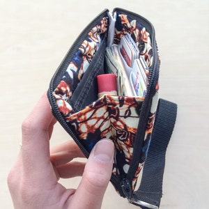 Wristlet Wallet Zipper Card Pouch- Zippered Pouch That Holds Cash ...
