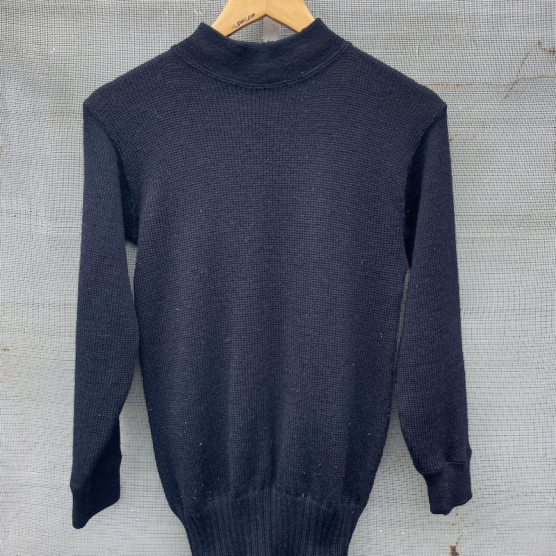 1940s Sweater Navy Blue - Etsy
