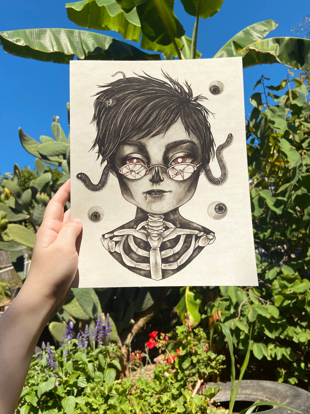 Creepy Charlie Art Print - Etsy